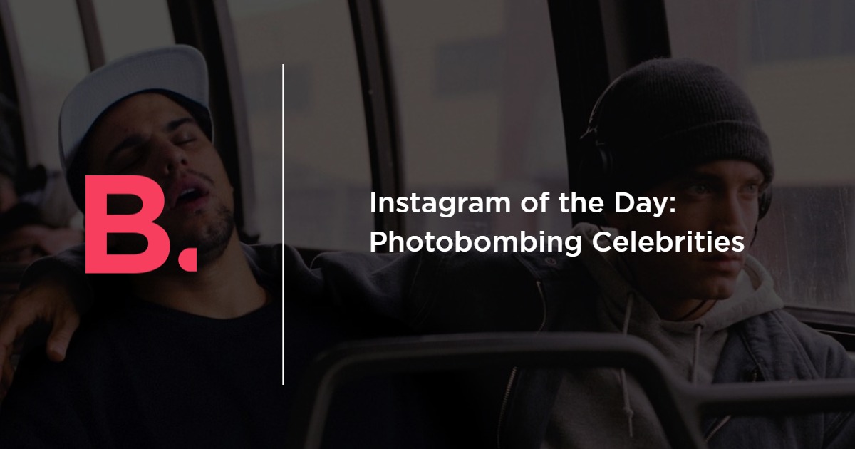Instagram of the Day: Photobombing Celebrities — Bird In Flight