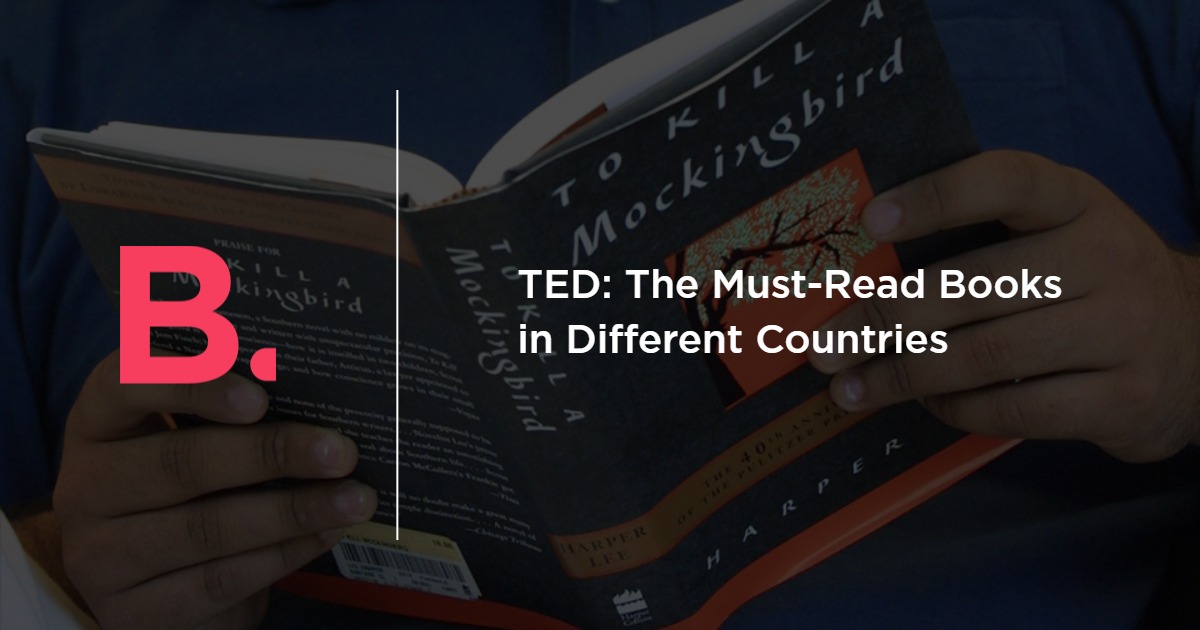 TED: The Must-Read Books in Different Countries — Bird In Flight