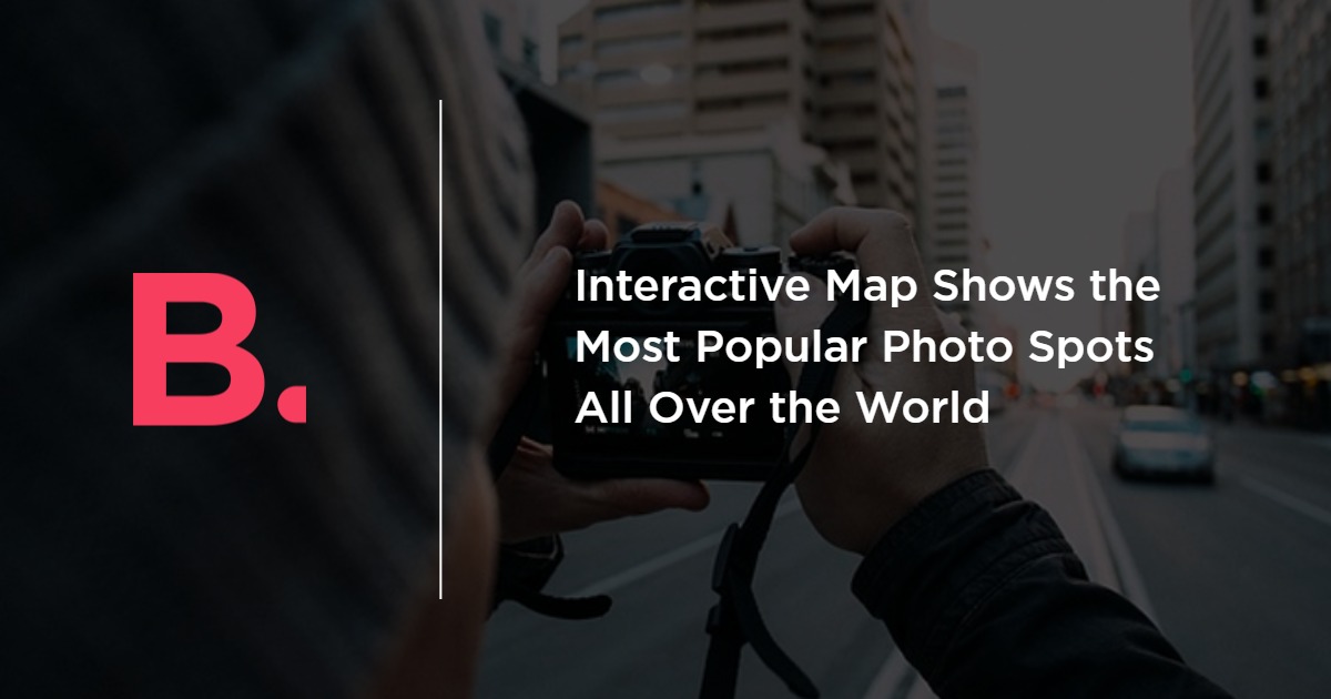 Interactive Map Shows the Most Popular Photo Spots All Over the World ...