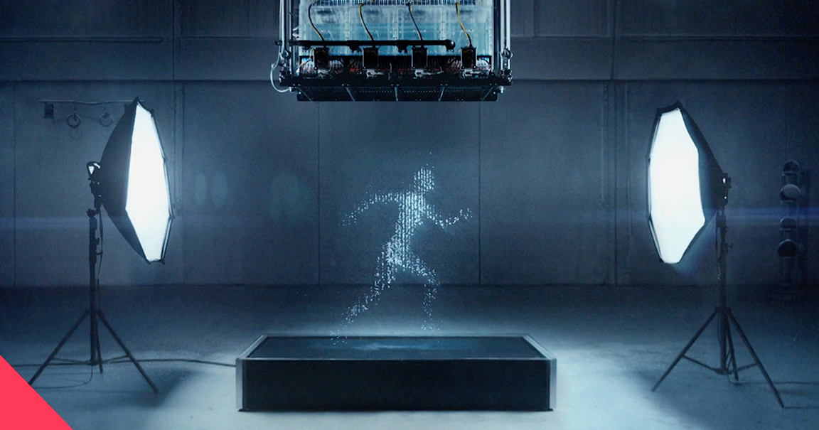 Video: Moving Silhouette Made of Water Drops without CGI — Bird In Flight